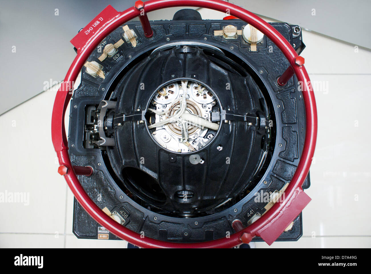 Rocket gyroscope at museum Baikonur Space Museum Baikonur Cosmodrome ...