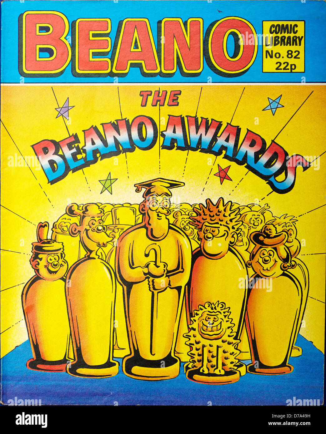 The Beano Comic magazine (Comic Library Stock Photo - Alamy