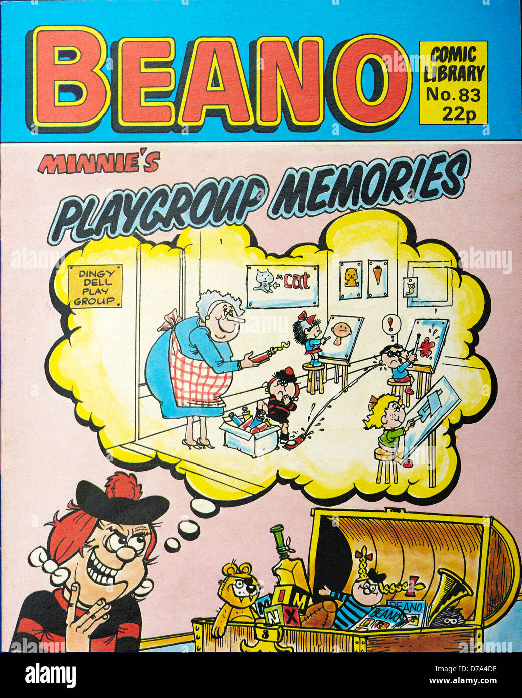 The Beano Comic magazine (Comic Library Stock Photo - Alamy