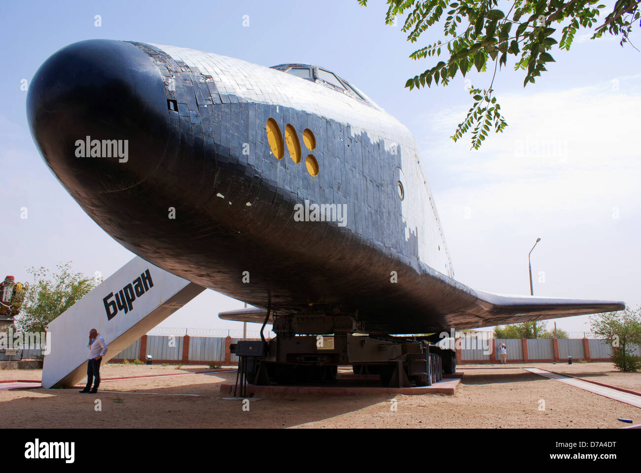 Russian space shuttle Buran at museum Baikonur Space Museum Baikonur ...