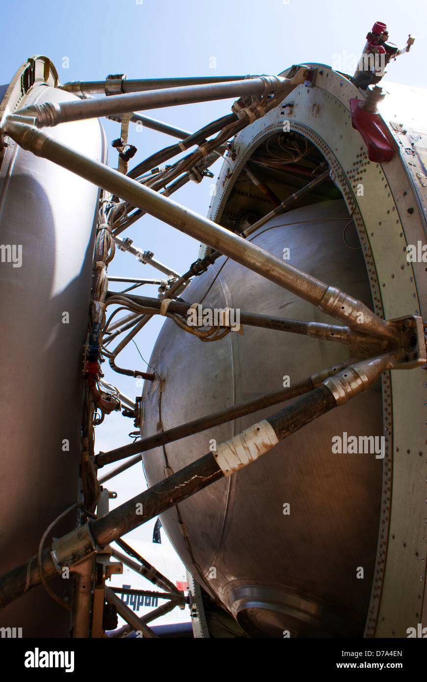 Rocket upper stage at museum Baikonur Space Museum Baikonur Cosmodrome ...