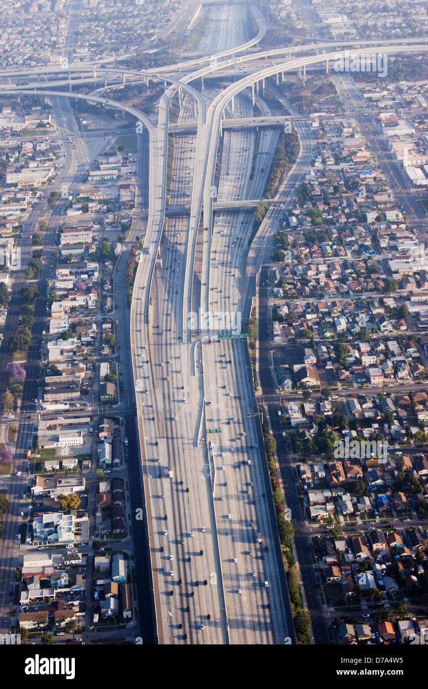 USA California Los Angeles Freeway Stock Photo - Alamy