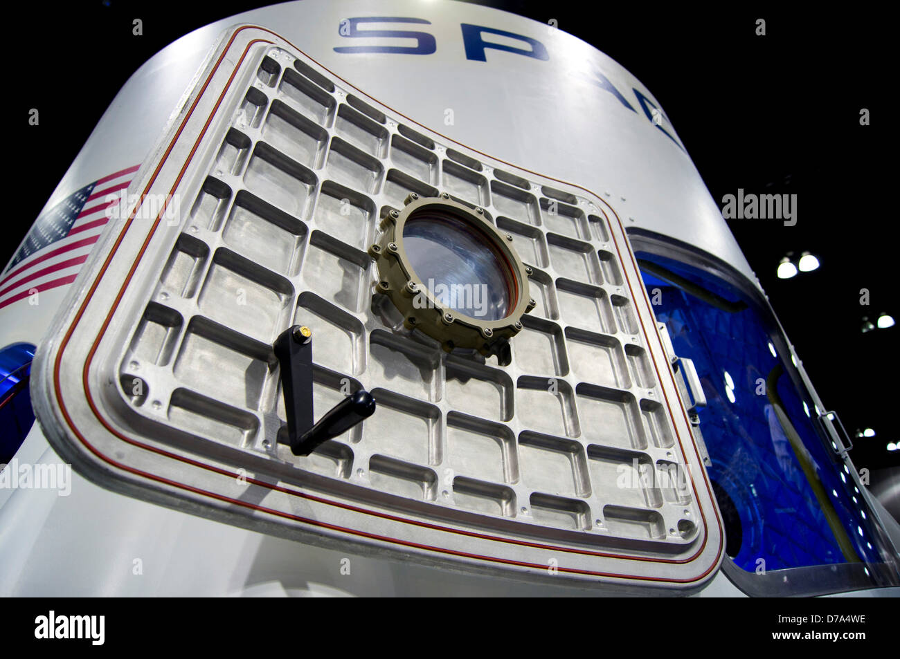 USA California Los Angeles SpaceX Dragon capsule Stock Photo - Alamy