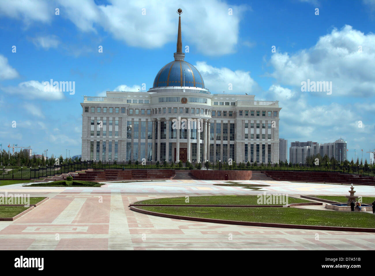 Presidential Palace in Astana Stock Photo - Alamy