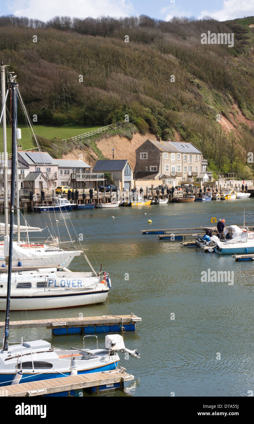 Axmouth Harbour near Seaton Devon England UK Stock Photo - Alamy