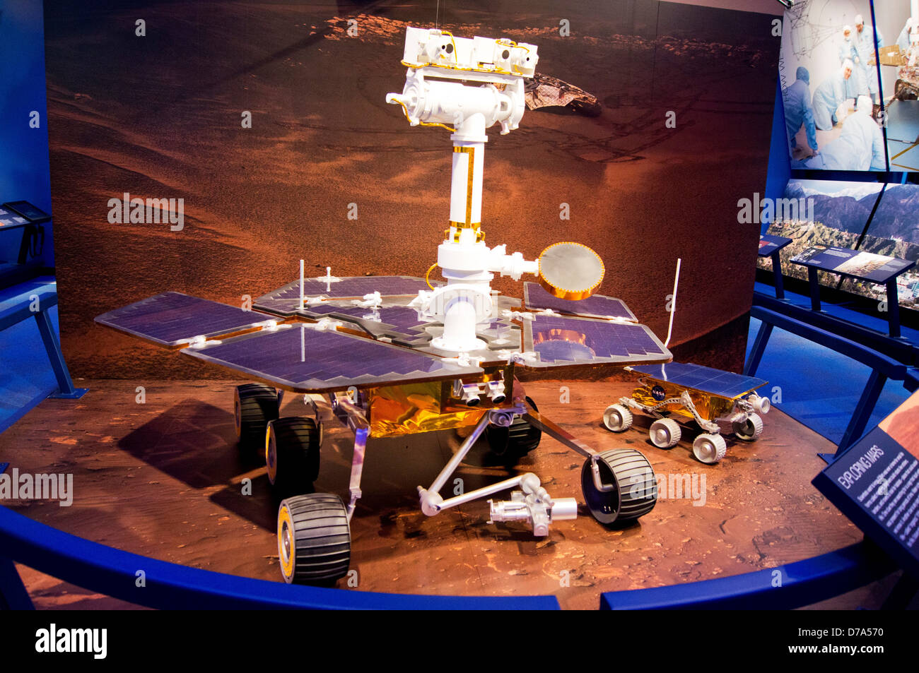 USA California Los Angeles Pasadena Jet Propulsion Laboratory museum ...