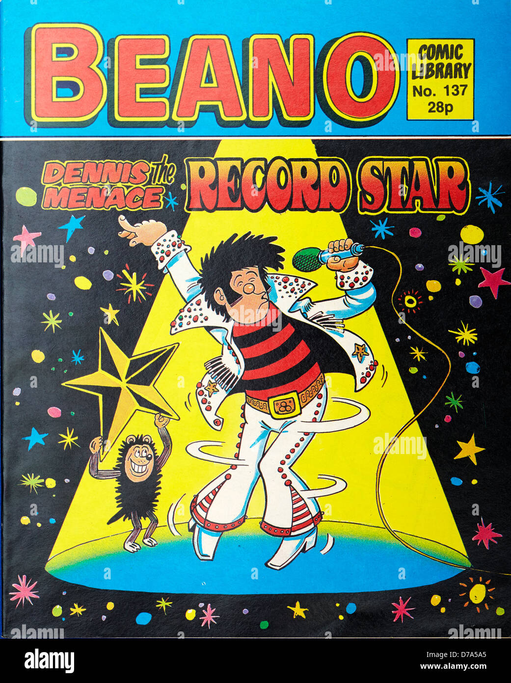 The Beano Comic magazine (Comic Library Stock Photo - Alamy