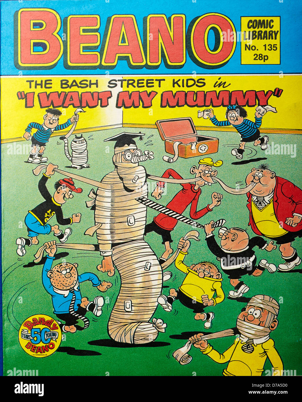 The Beano Comic magazine (Comic Library Stock Photo - Alamy