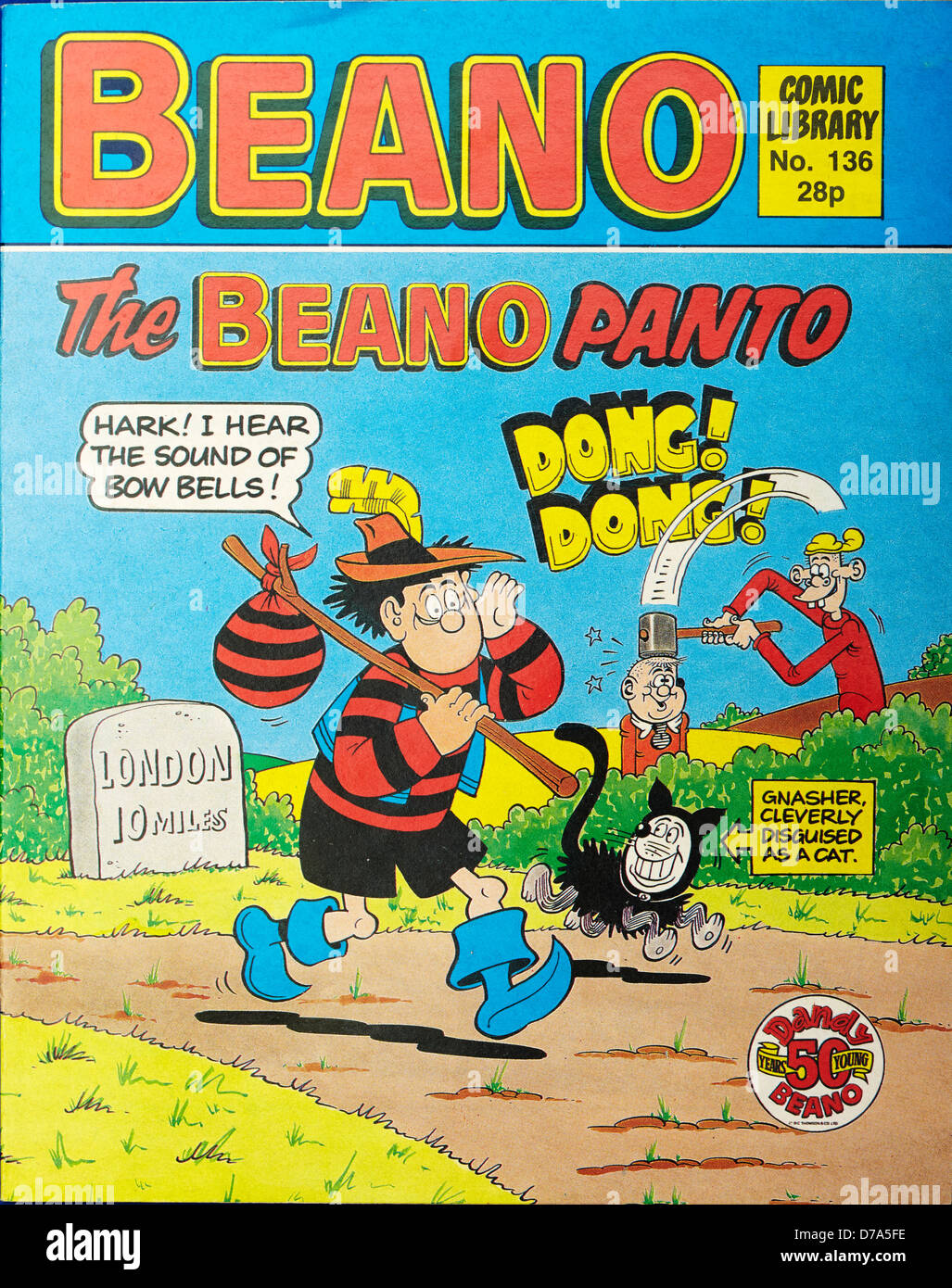 The Beano Comic magazine (Comic Library Stock Photo - Alamy