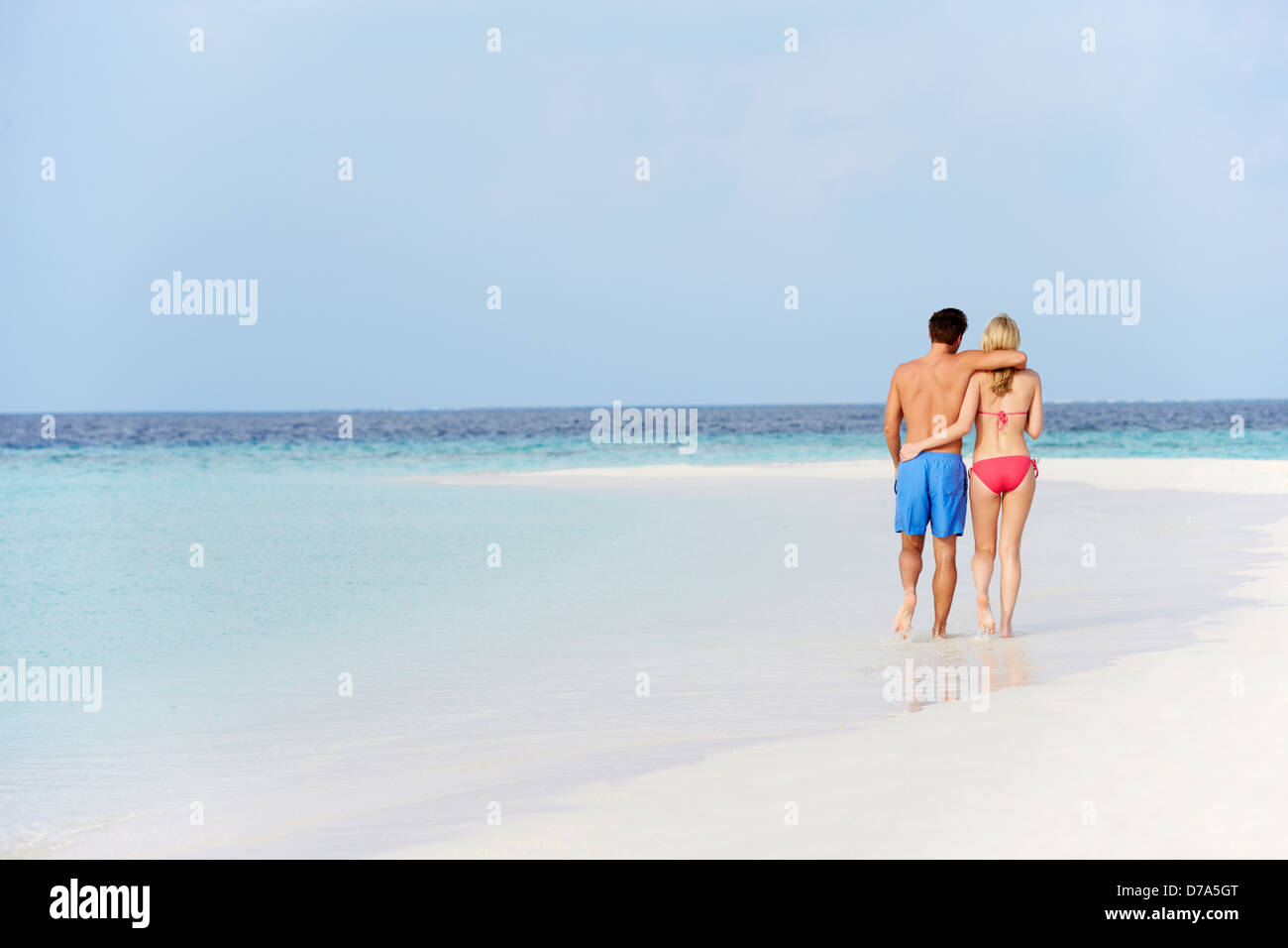 Woman Walking Beach Bikini Hi Res Stock Photography And Images Alamy