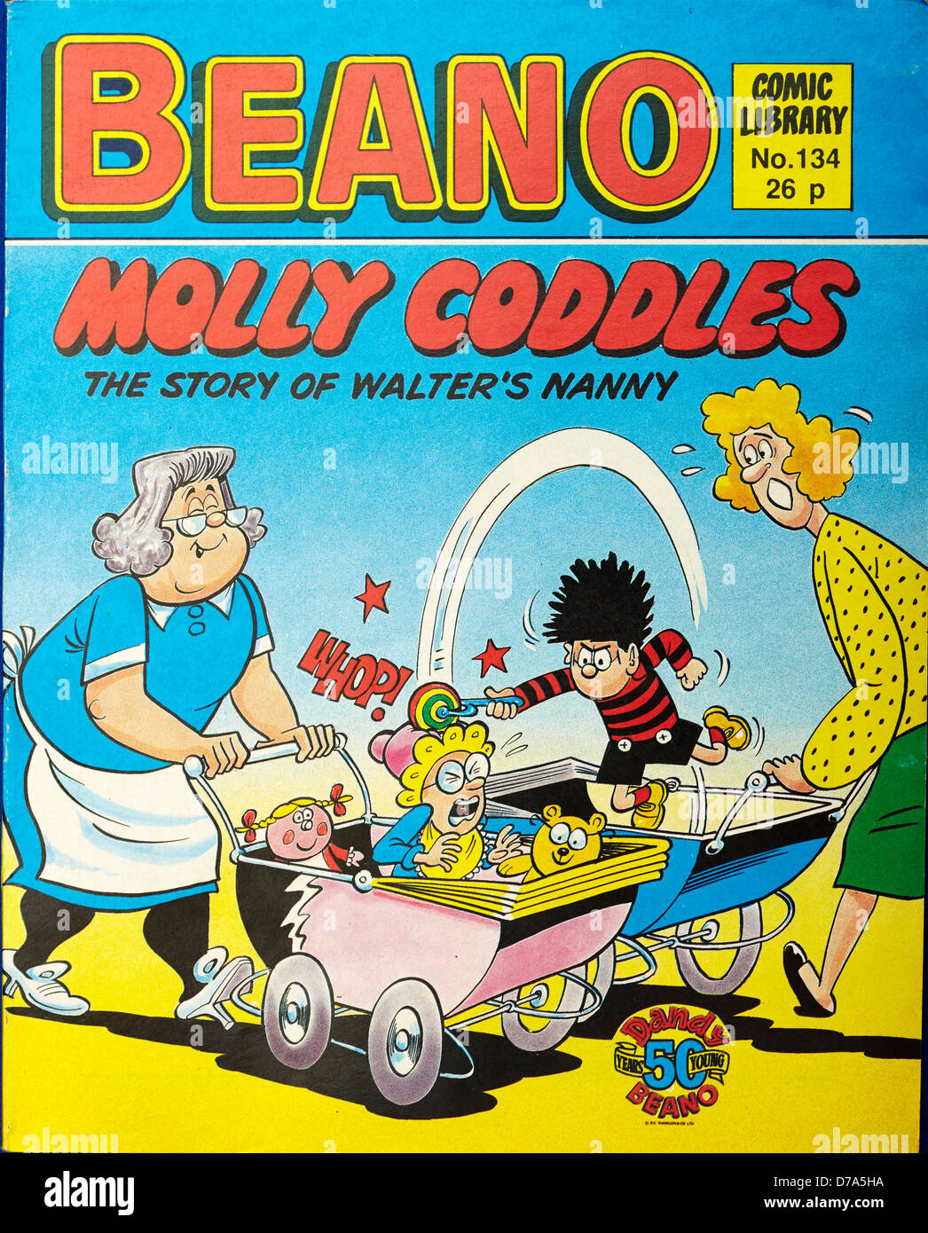The Beano Comic magazine (Comic Library Stock Photo - Alamy