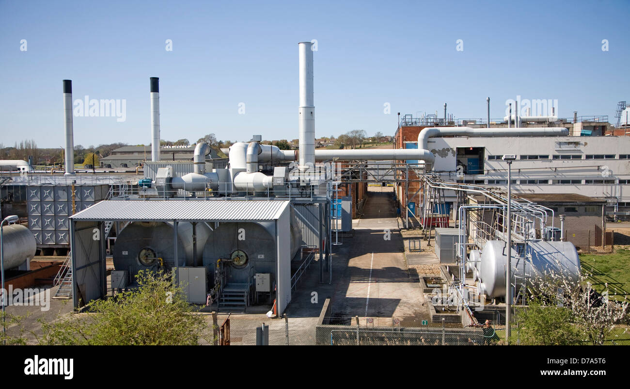 ITW imagedata factory plant at Brantham, Suffolk, England Stock Photo ...