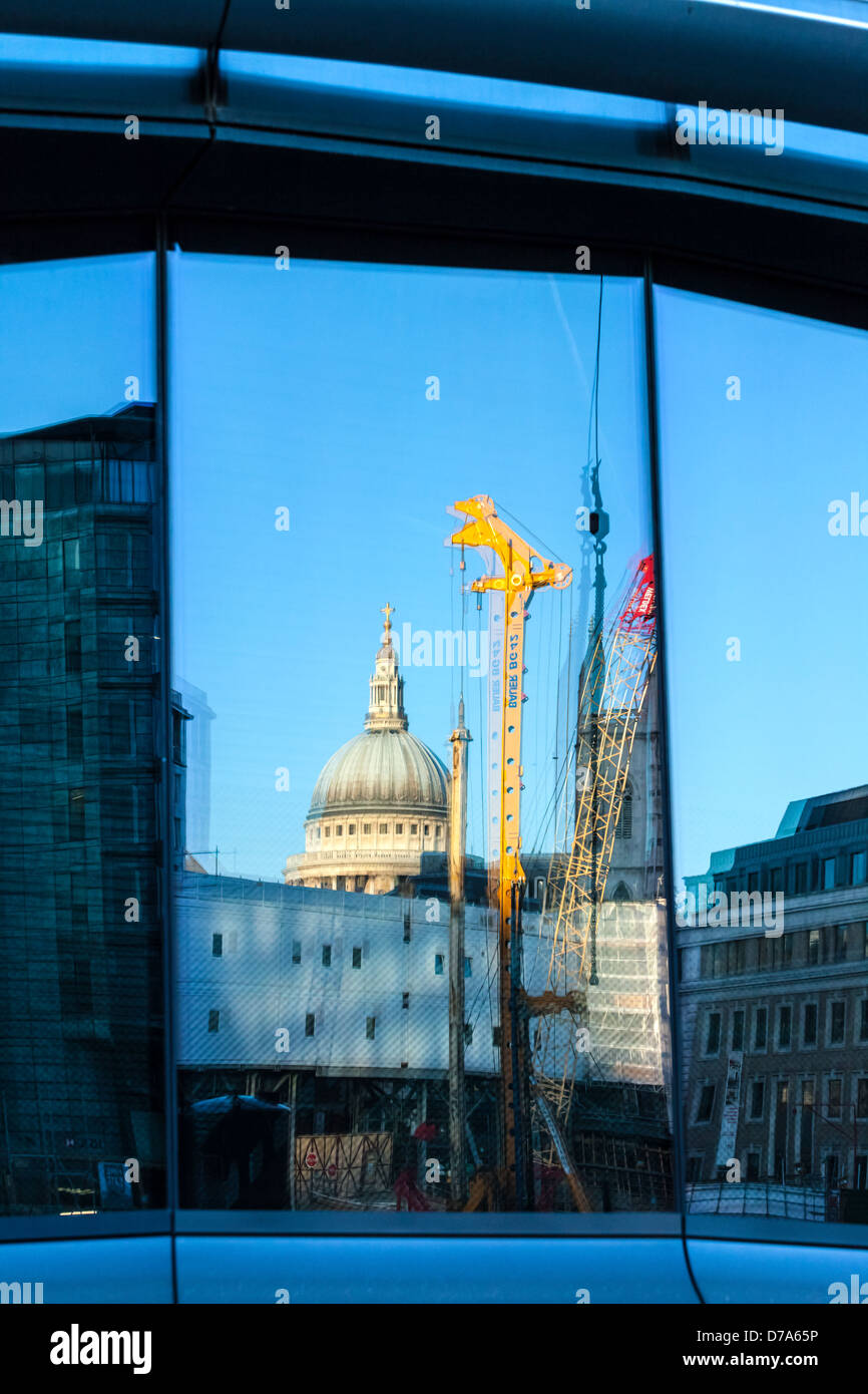 Changing the Face of London Stock Photo - Alamy