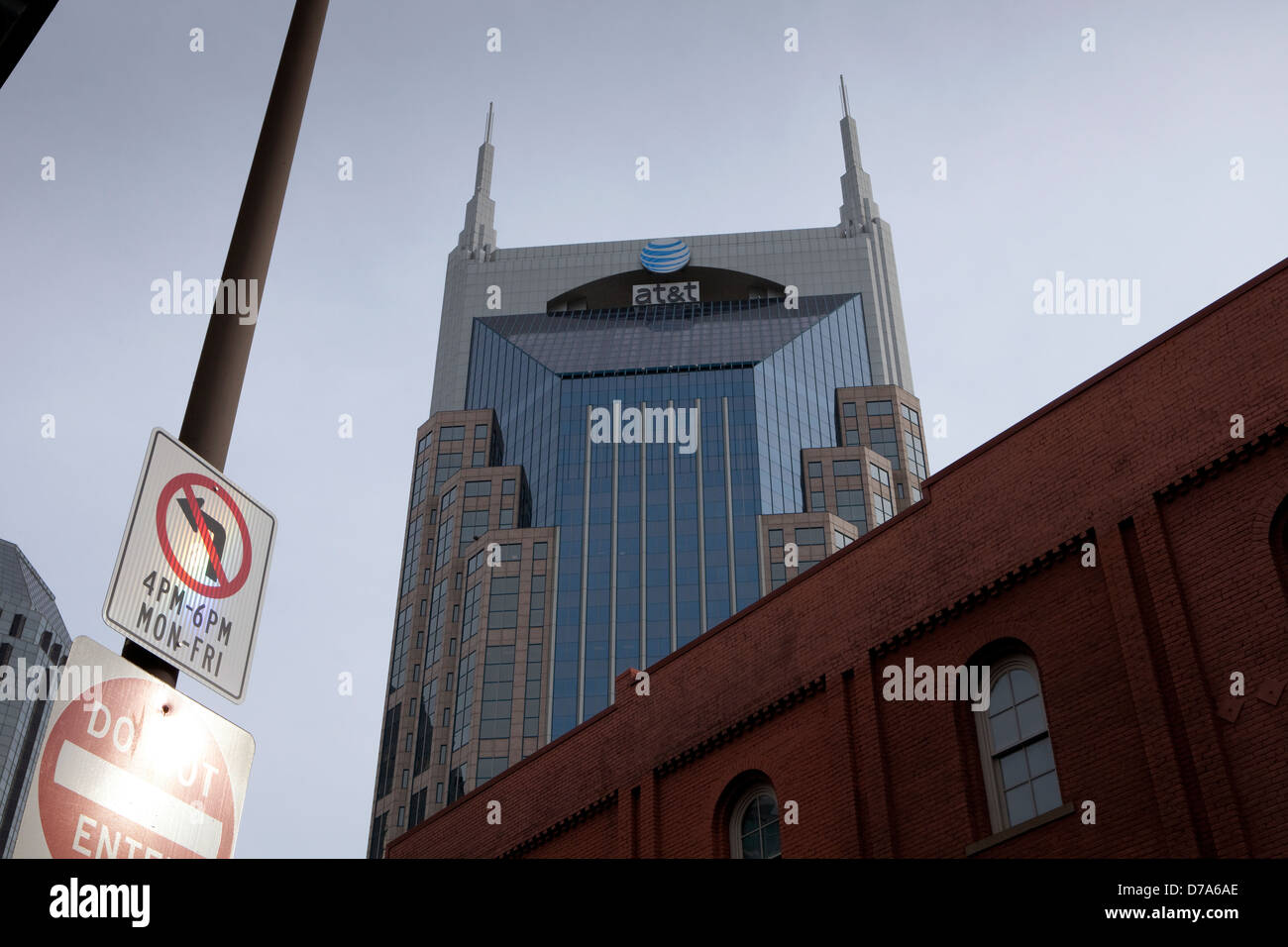 A view of the AT&T building in Nashville, Tennessee Stock Photo - Alamy