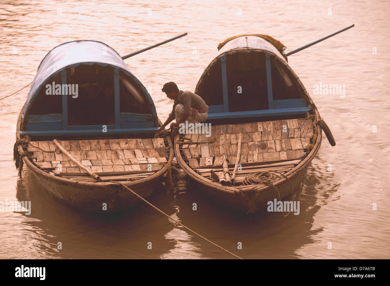 India country boats hi-res stock photography and images - Alamy