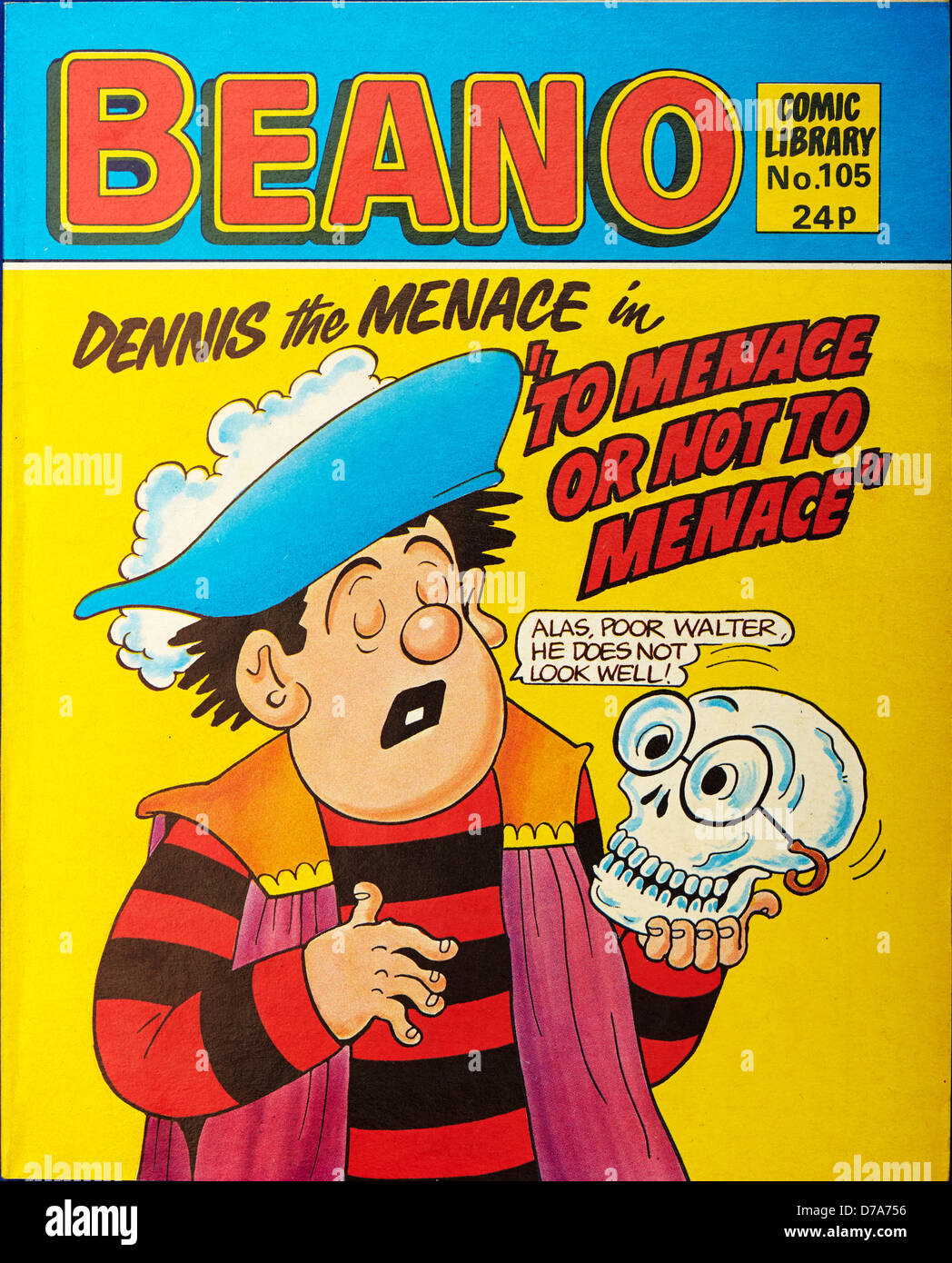 The Beano Comic magazine (Comic Library Stock Photo - Alamy