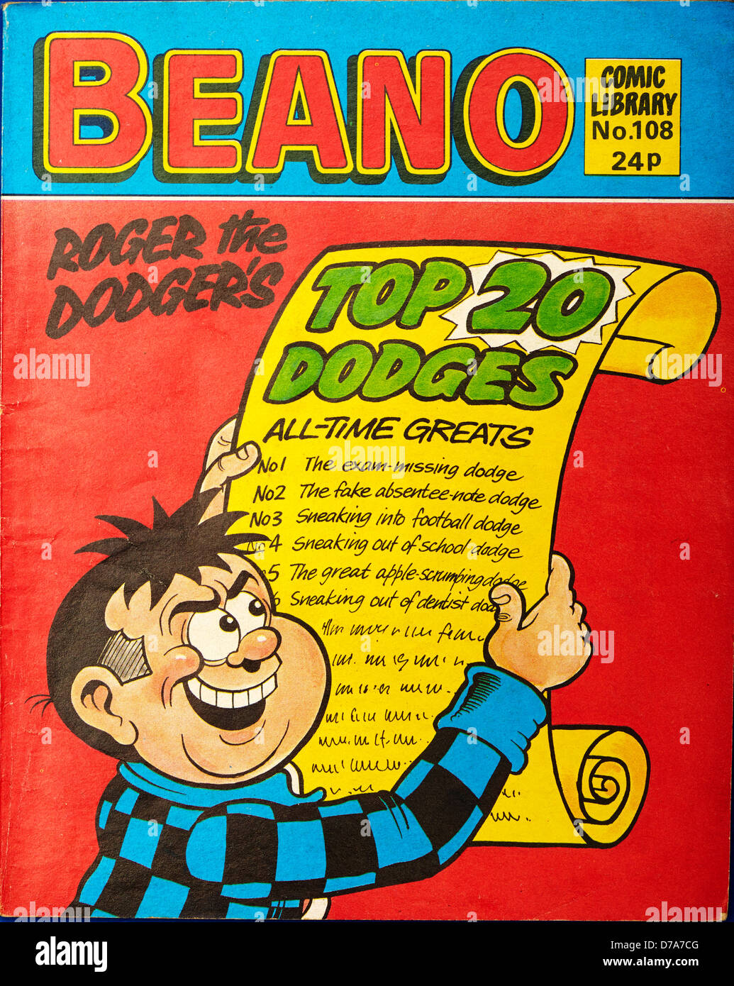 The Beano Comic magazine (Comic Library Stock Photo - Alamy