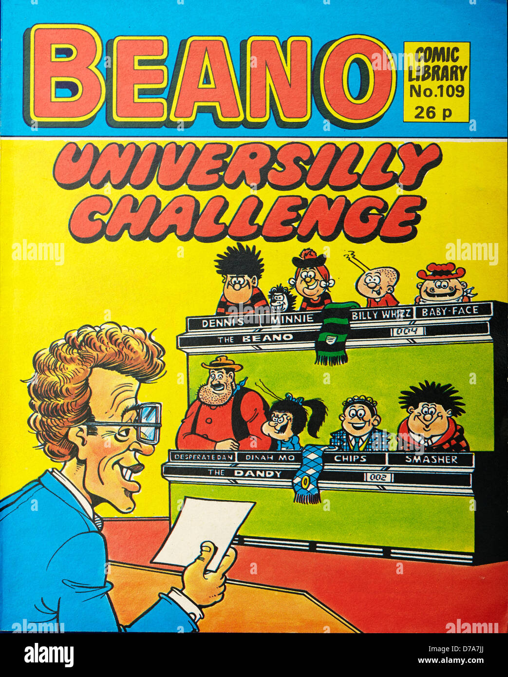 The Beano Comic magazine (Comic Library Stock Photo - Alamy