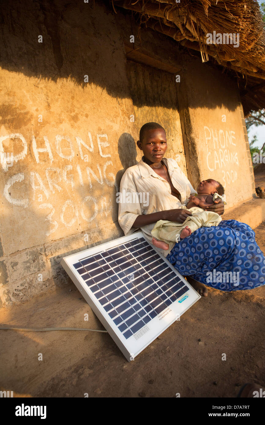 Solar panels africa hi-res stock photography and images - Alamy