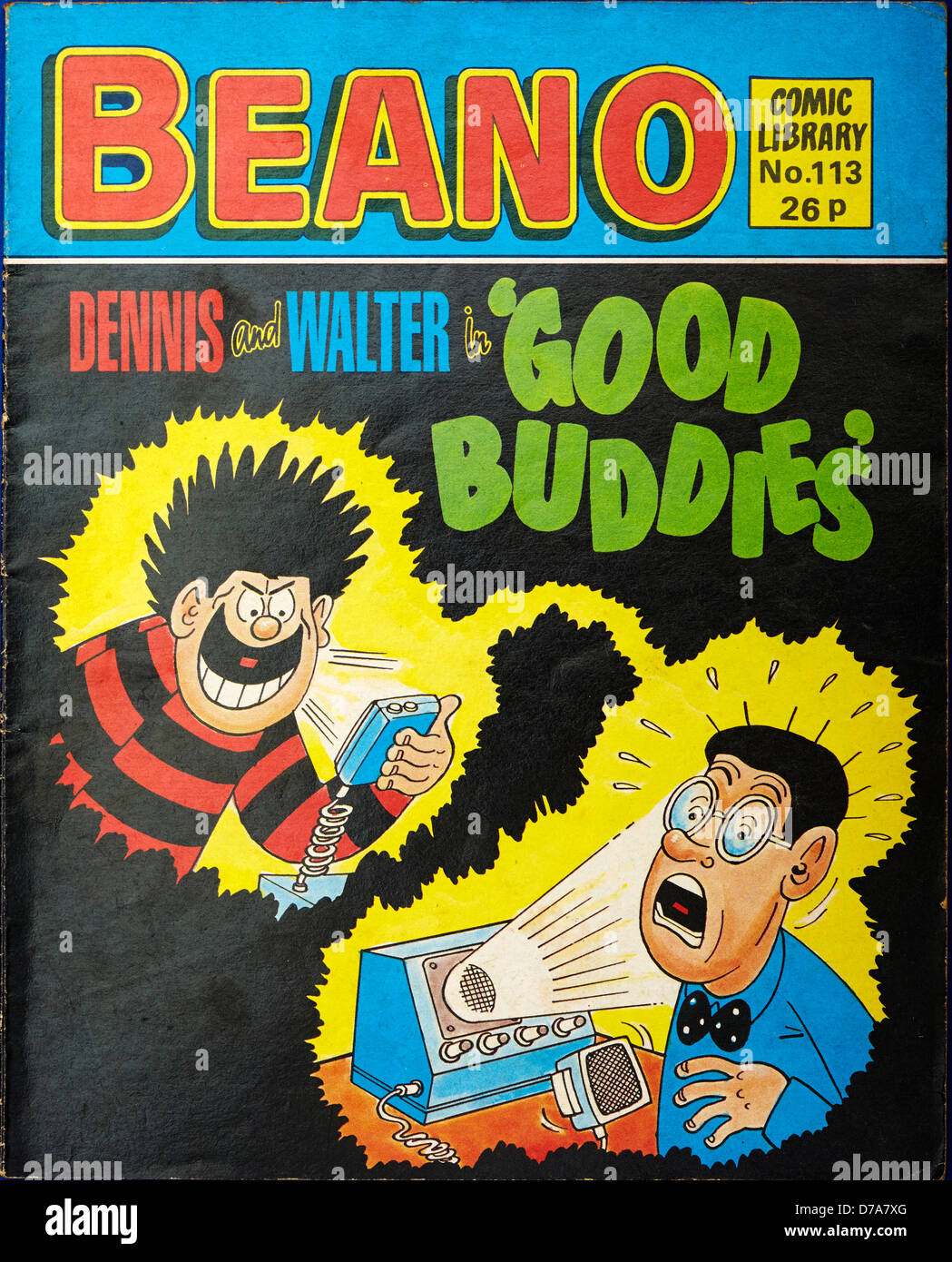The Beano Comic magazine (Comic Library Stock Photo - Alamy