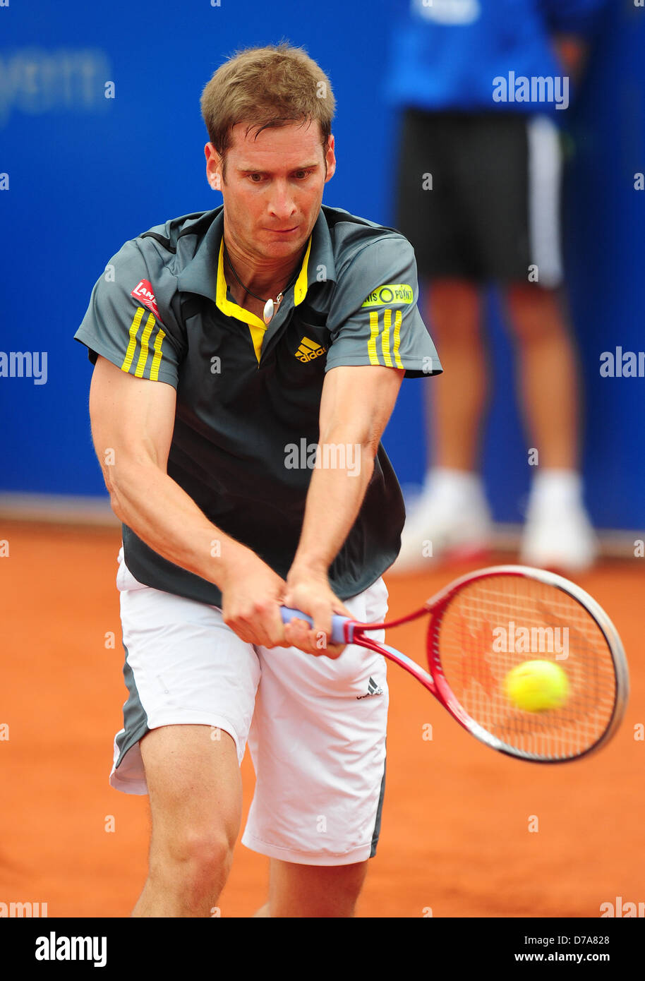 Munich, Germany, 02 May 2013. Germany's Florian Mayer in action during ...