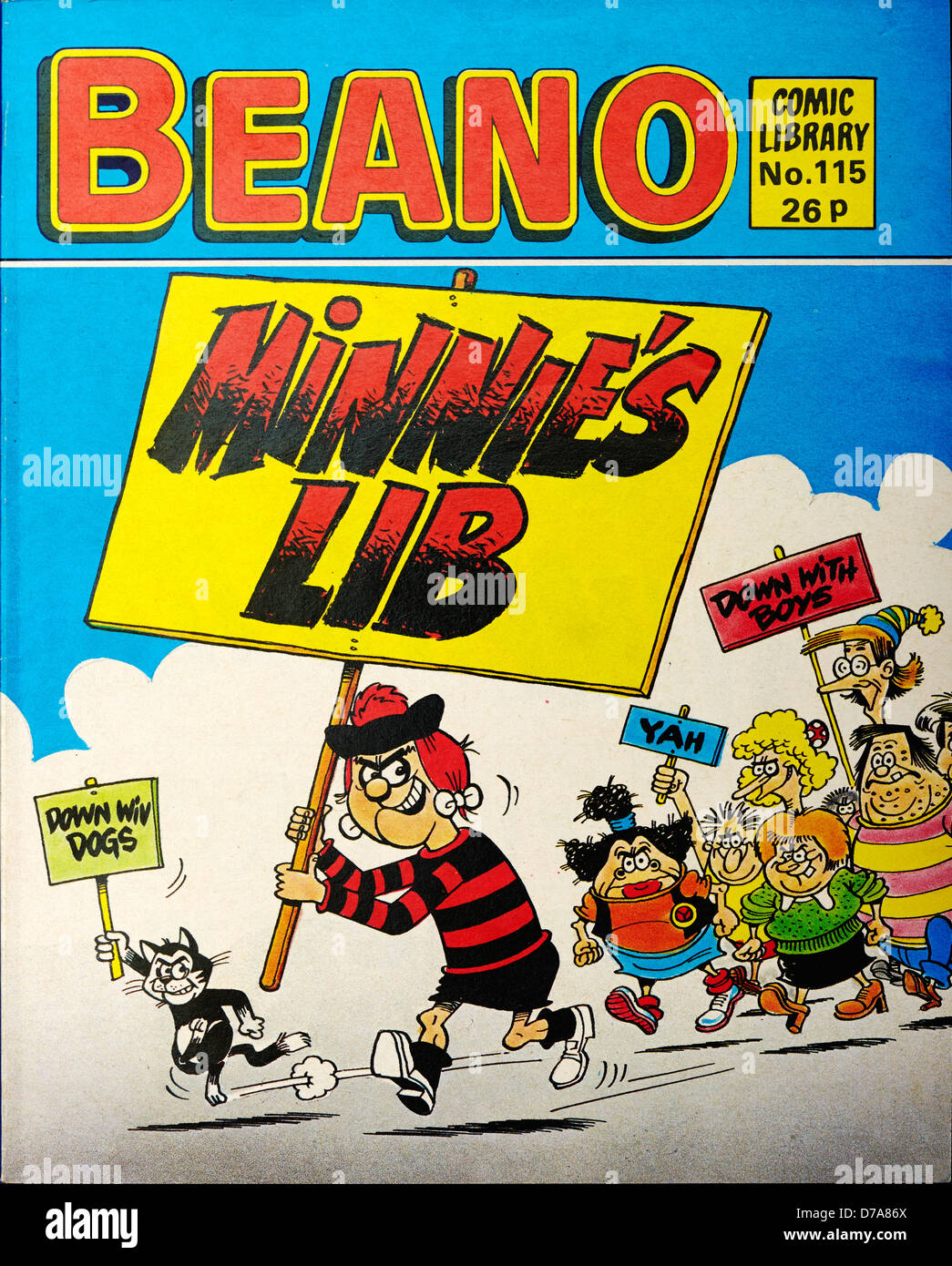 The Beano Comic magazine (Comic Library Stock Photo - Alamy