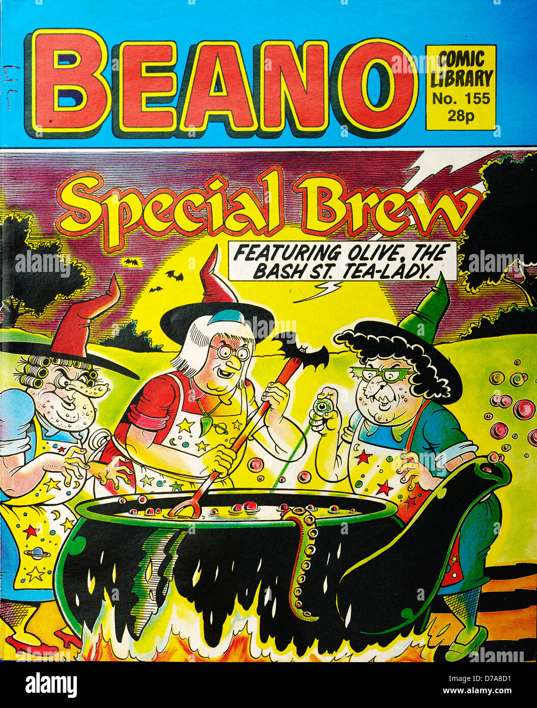 The Beano Comic magazine (Comic Library Stock Photo - Alamy