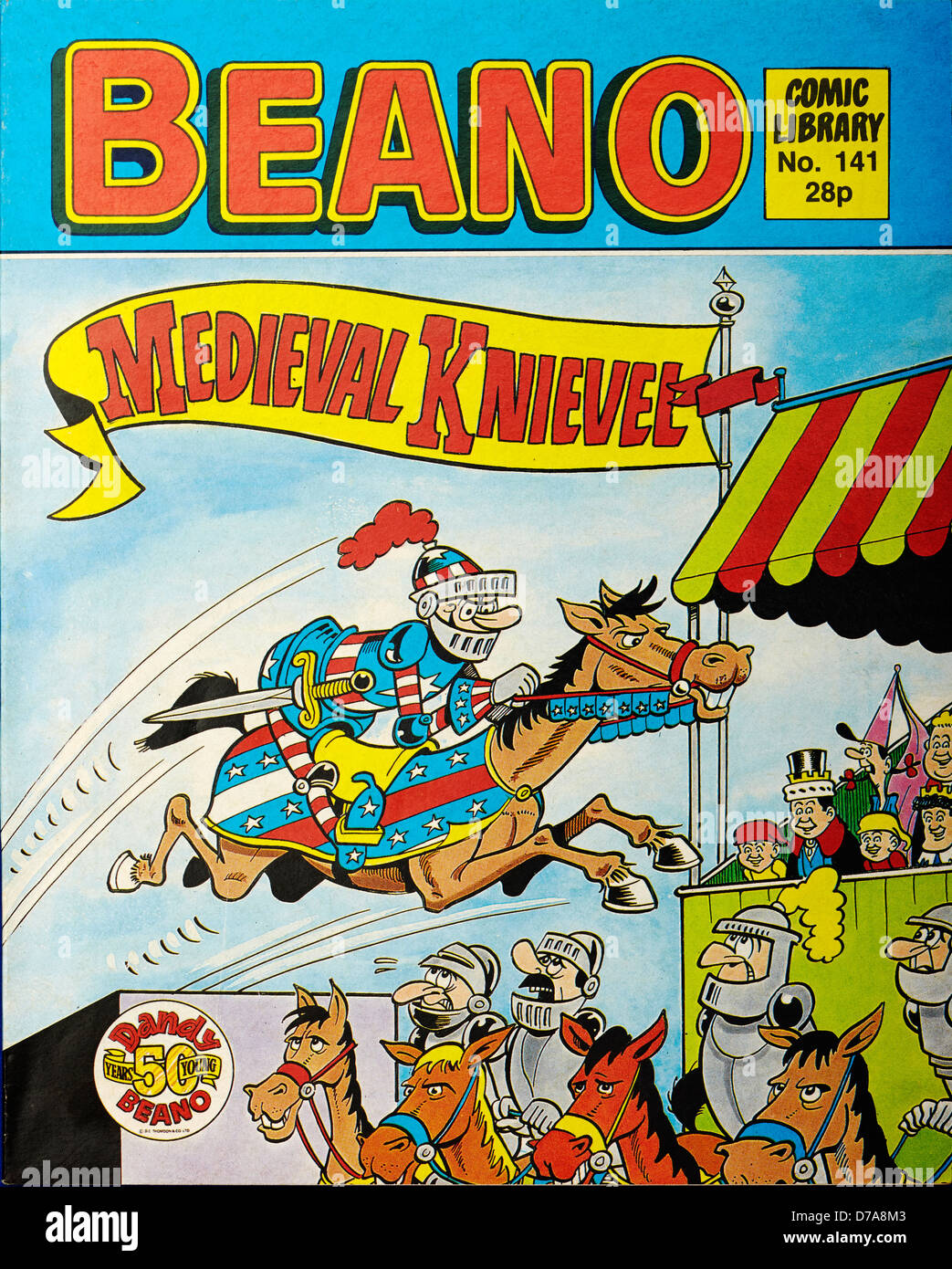 The Beano Comic magazine (Comic Library Stock Photo - Alamy