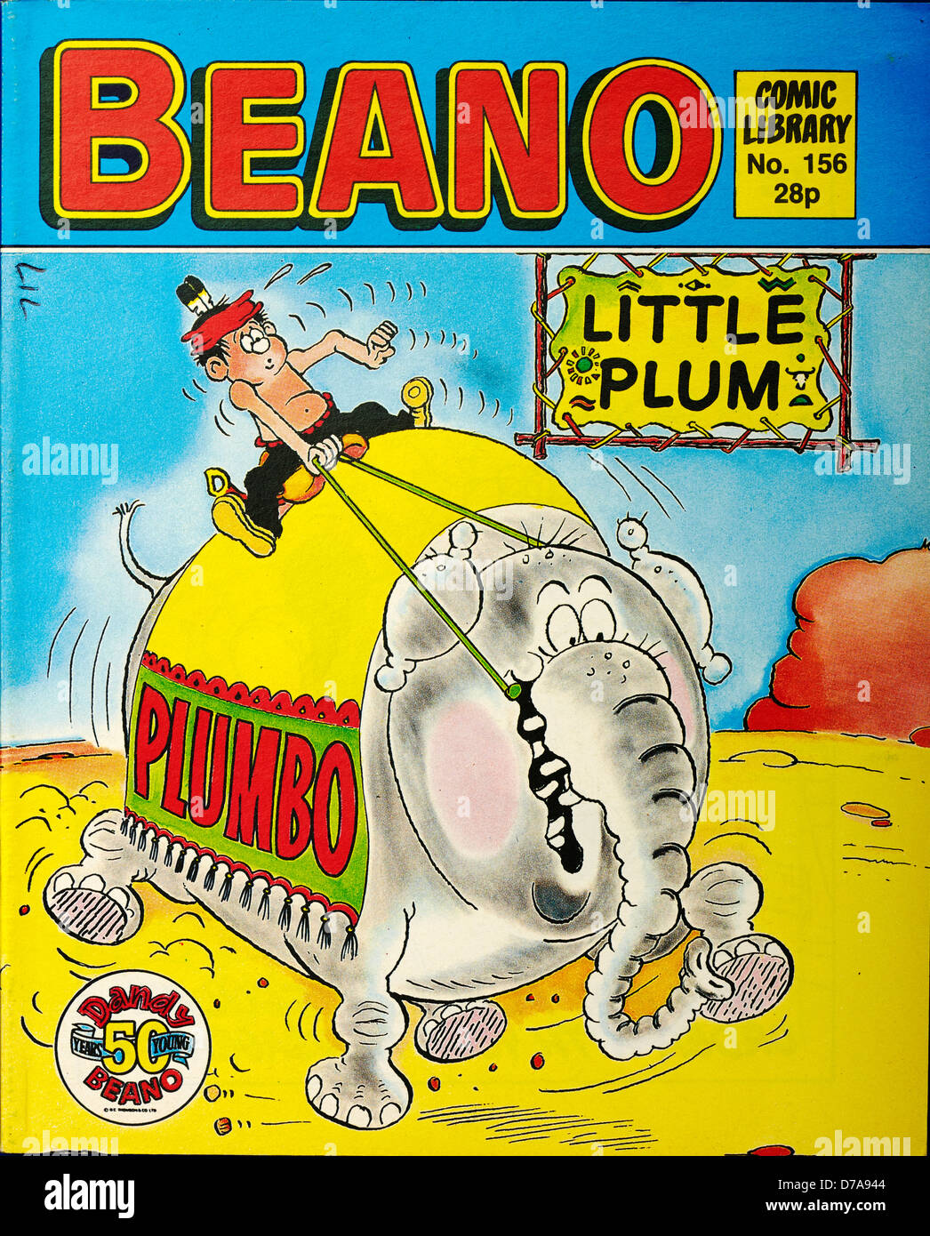 The Beano Comic magazine (Comic Library Stock Photo - Alamy