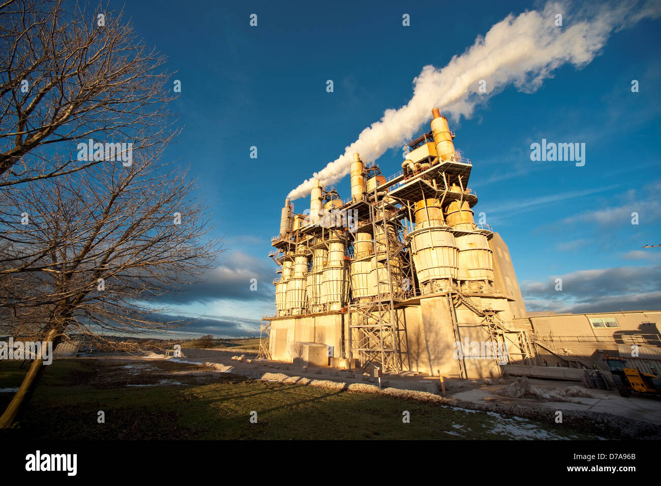 CEMEX Cement Works Limestone Crushing Plant Shap Fell Cumbria England ...