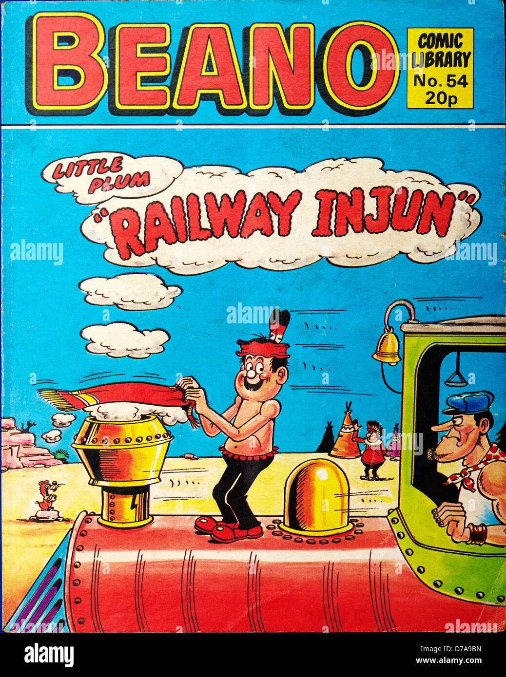 The Beano Comic magazine (Comic Library Stock Photo - Alamy