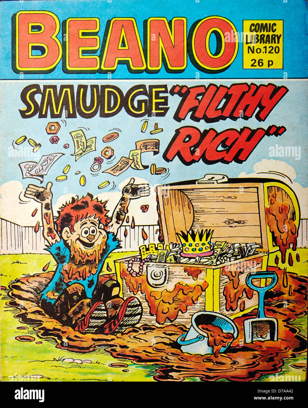 The Beano Comic magazine (Comic Library Stock Photo - Alamy