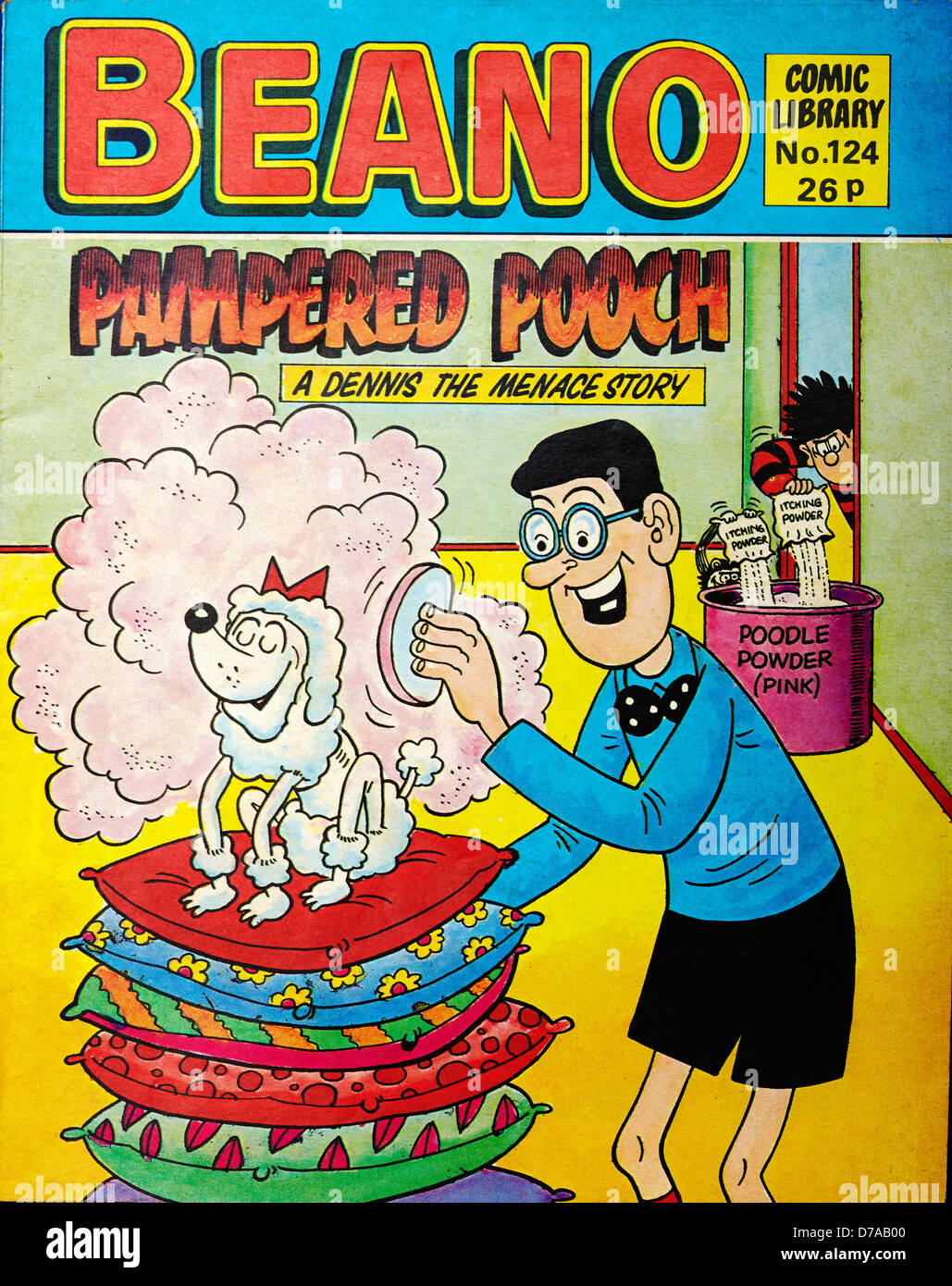 The Beano Comic magazine (Comic Library Stock Photo - Alamy