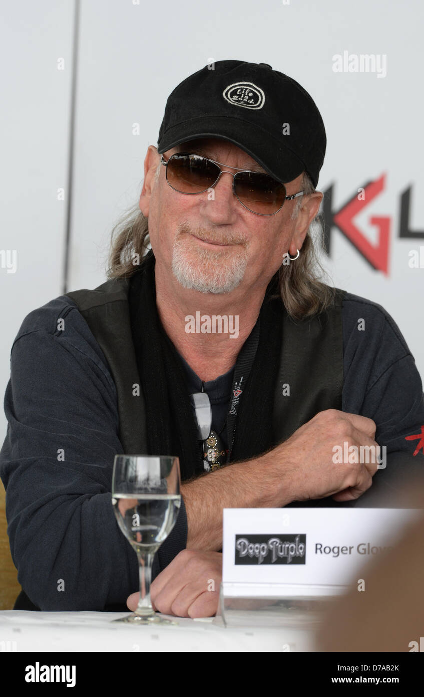 Bassist Roger Glover from British rock band Deep Purple takes part in a ...