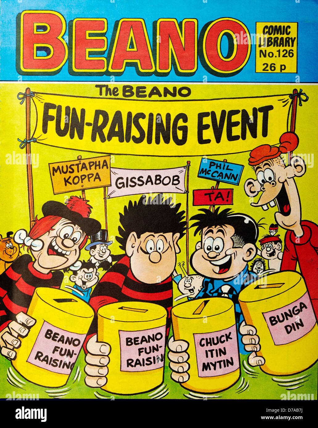 Beano comic hi-res stock photography and images - Alamy
