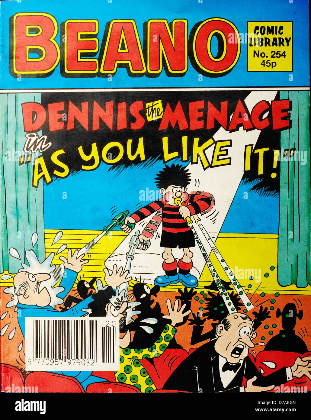 The Beano Comic magazine (Comic Library Stock Photo - Alamy