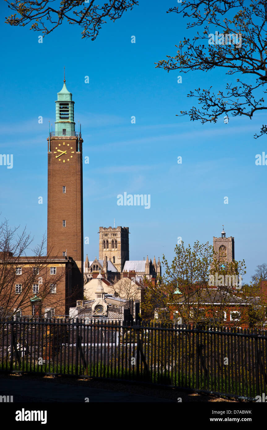 City Hall Norwich City Centre Stock Photo - Alamy