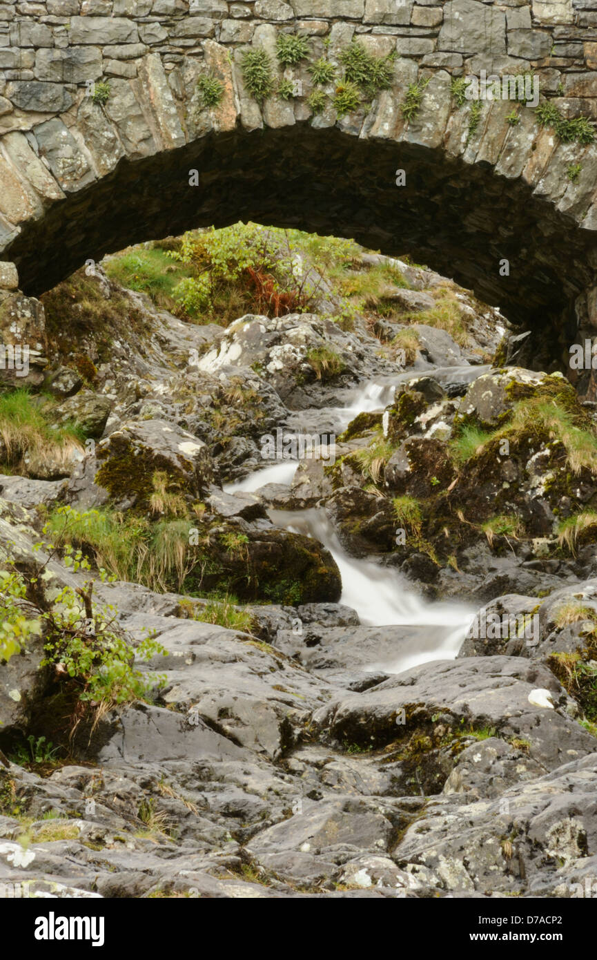 Watendlath Beck below Ashness Bridge Stock Photo - Alamy
