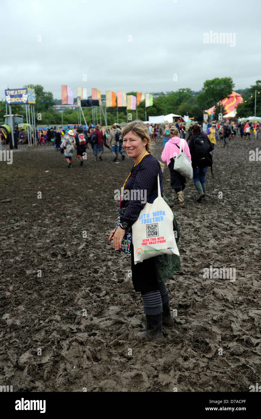 Reading festival mud hi-res stock photography and images - Alamy