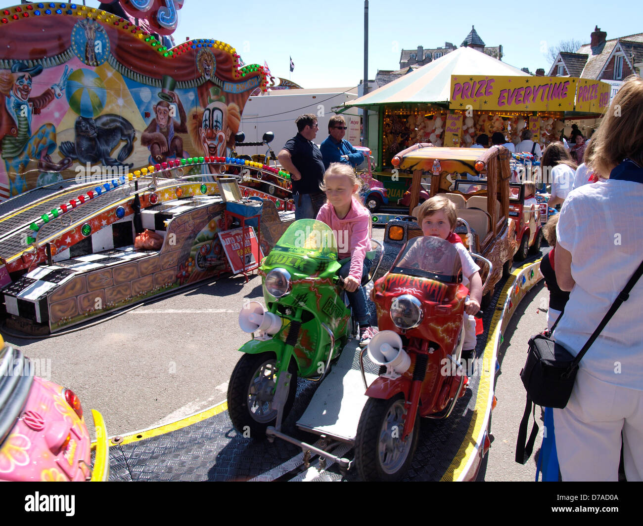 Childrens fairground ride hi-res stock photography and images - Alamy