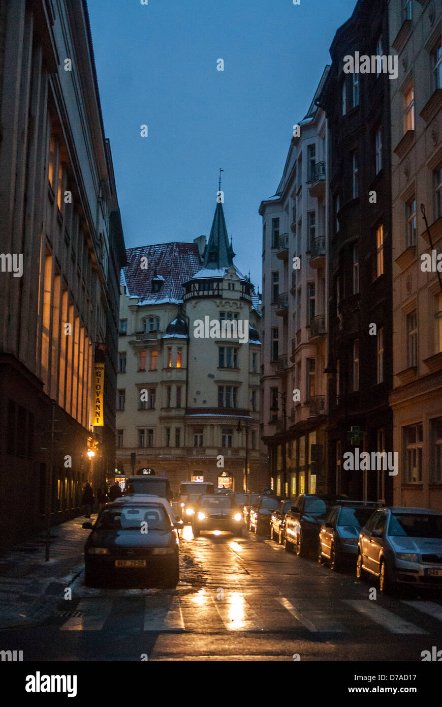 Prague streets hi-res stock photography and images - Alamy