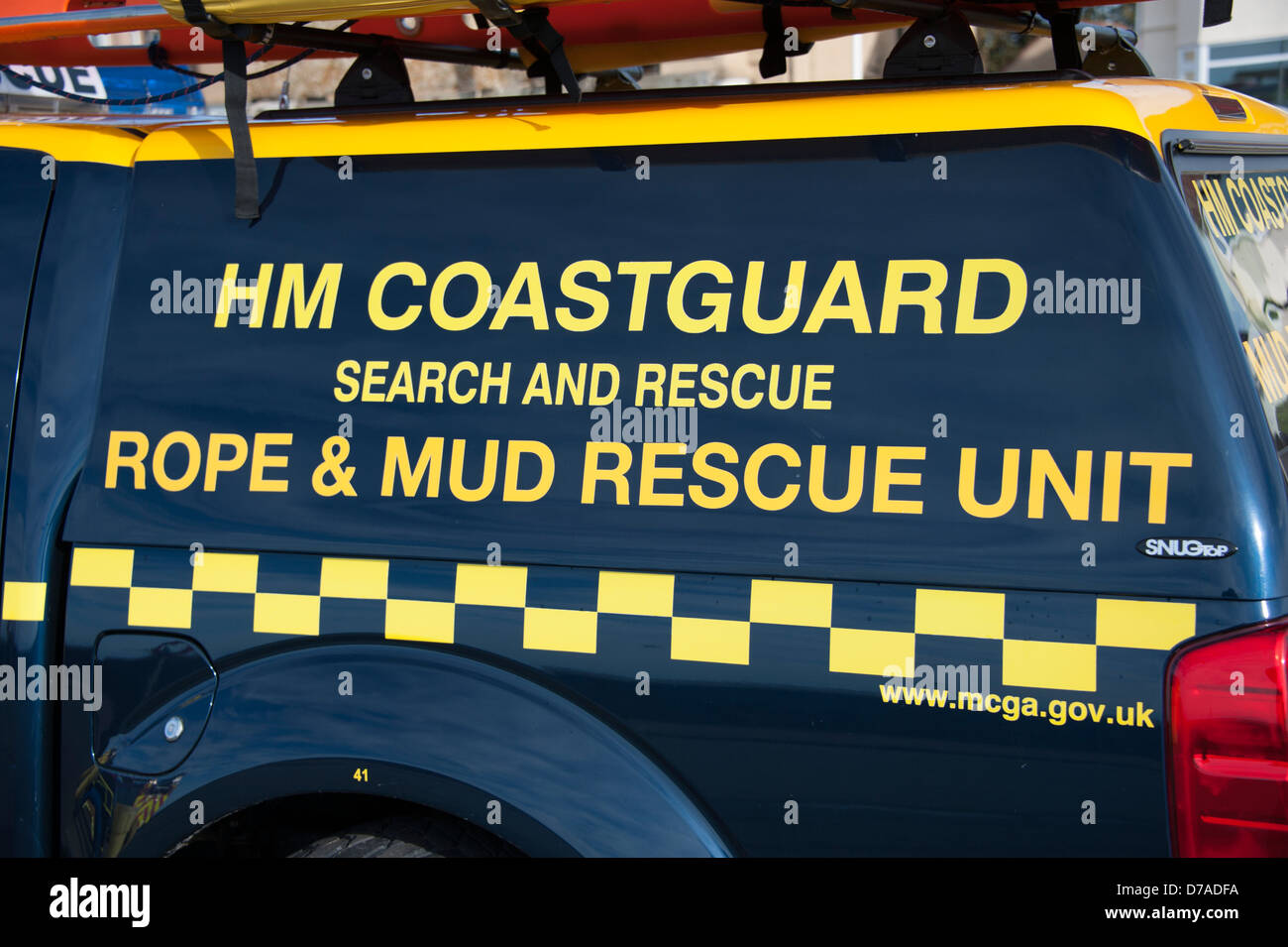 HM Coastguard Rope & Mud Rescue Unit Stock Photo - Alamy