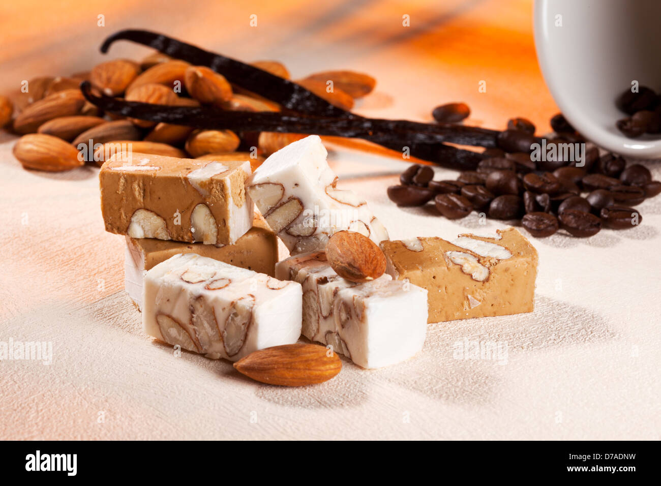Nougat hi-res stock photography and images - Alamy