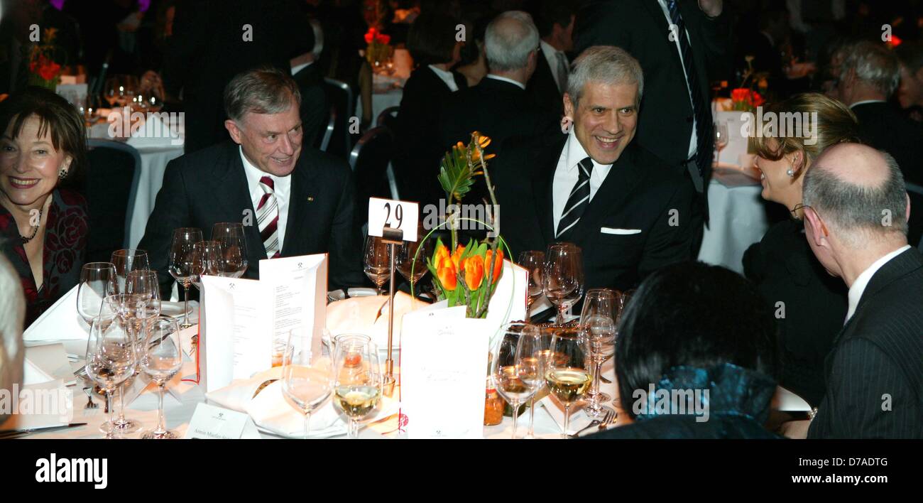 Eva-Luise Koehler, German head of state Horst Koehler, president of ...