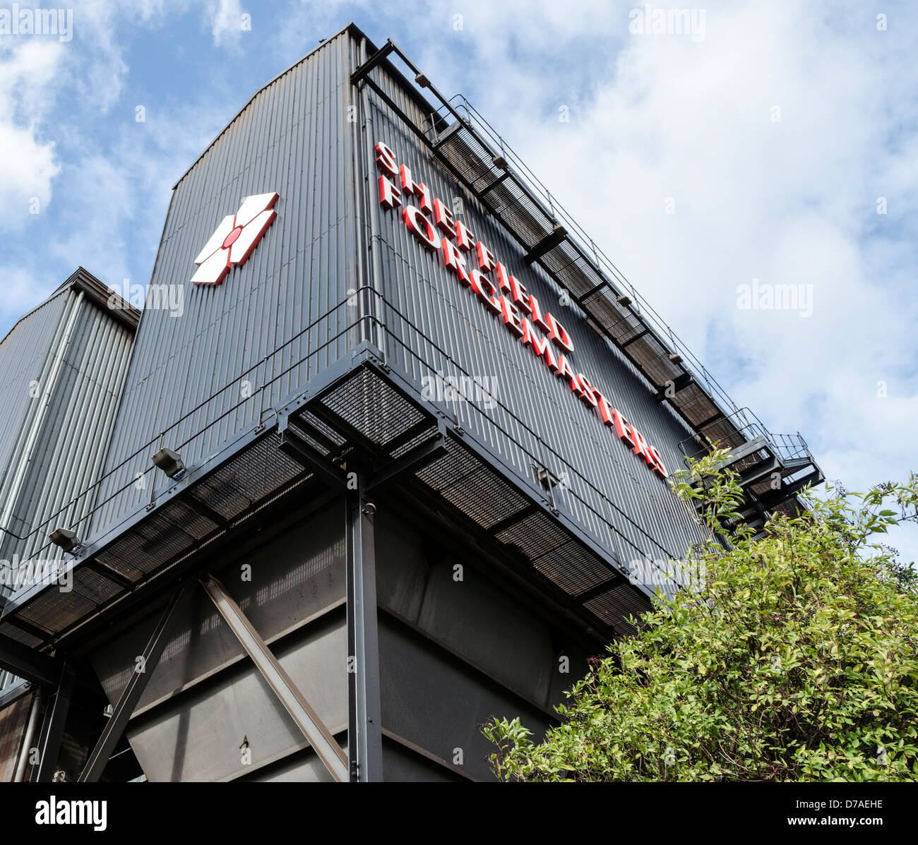 Industrial hoppers in a steel building in Sheffield Stock Photo - Alamy