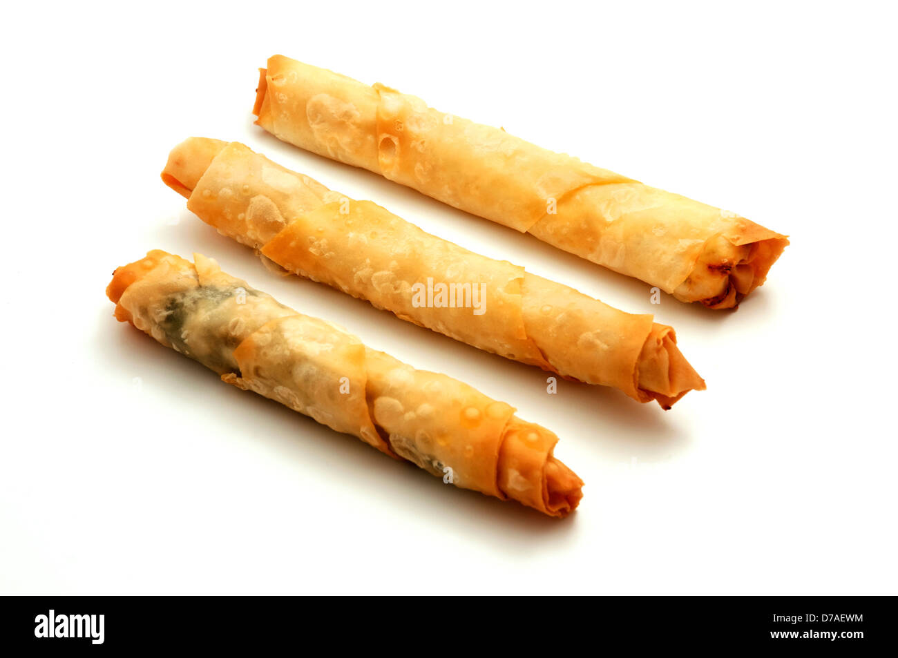 Turkish sigara borek Cut Out Stock Images & Pictures - Alamy
