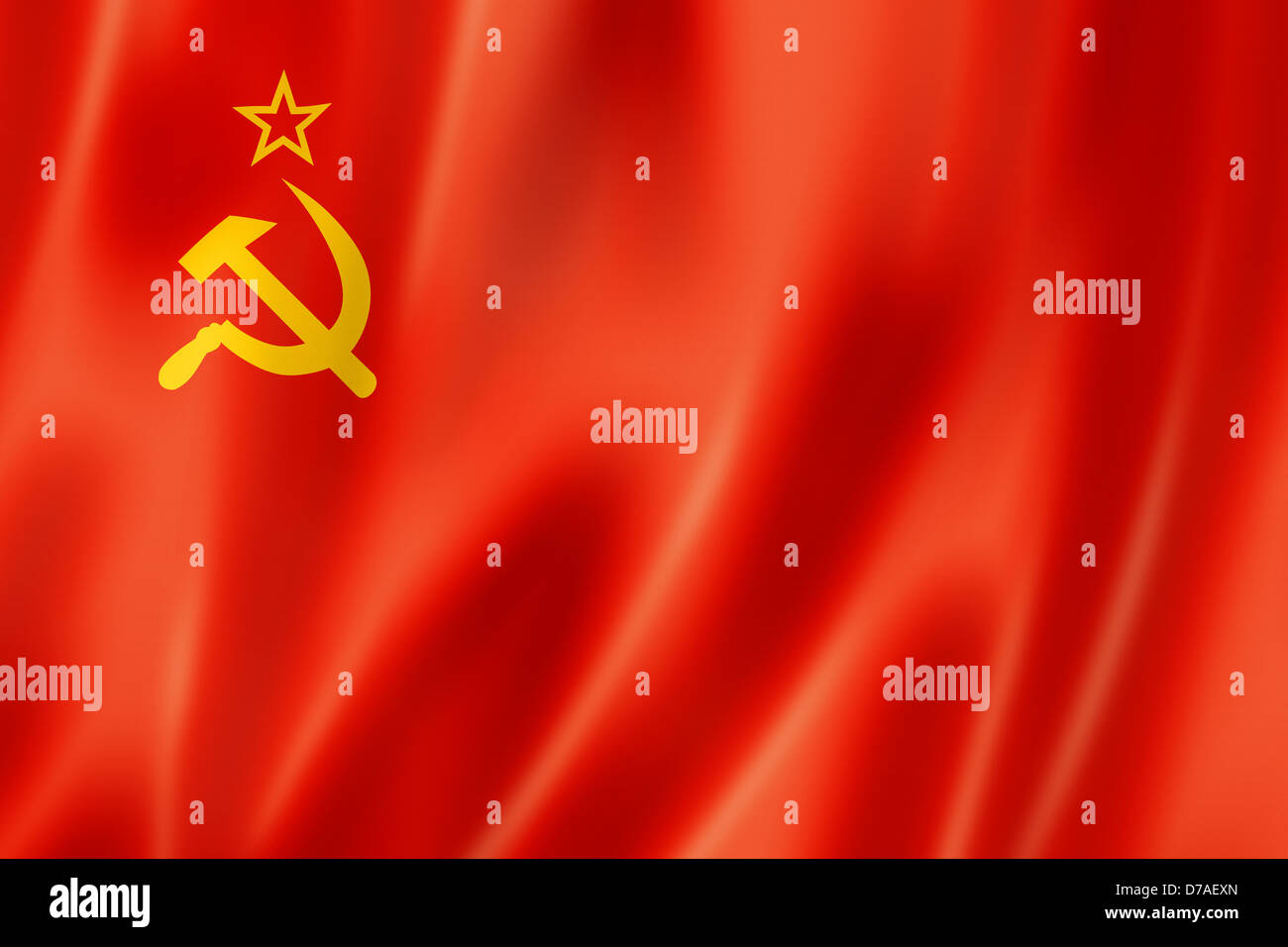 Soviet union flag hi-res stock photography and images - Alamy