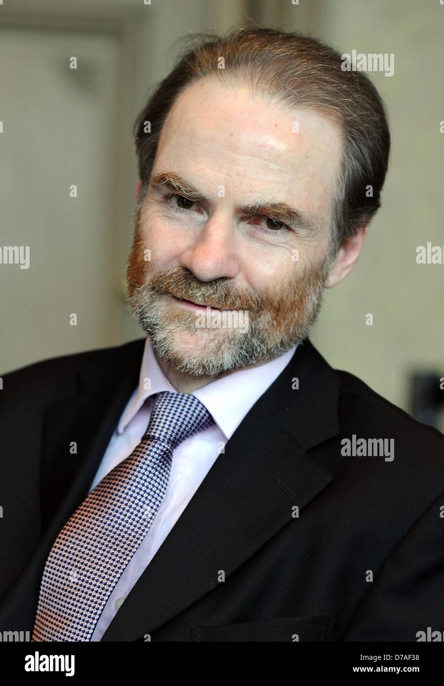 British historian and author Timothy Carton Ash poses before the ...