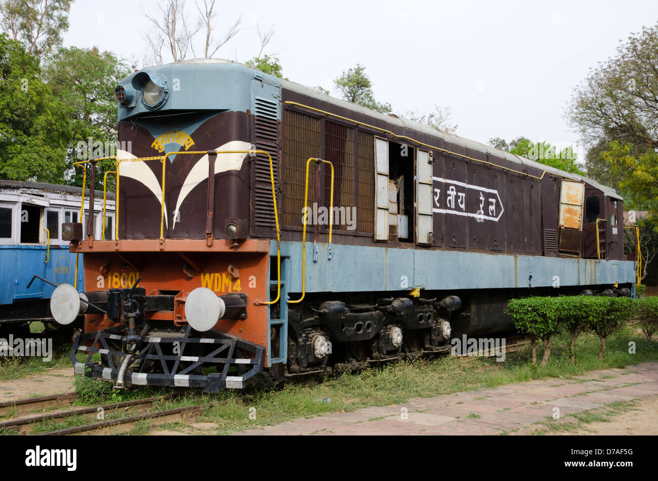 Wdm diesel locomotive hi-res stock photography and images - Alamy