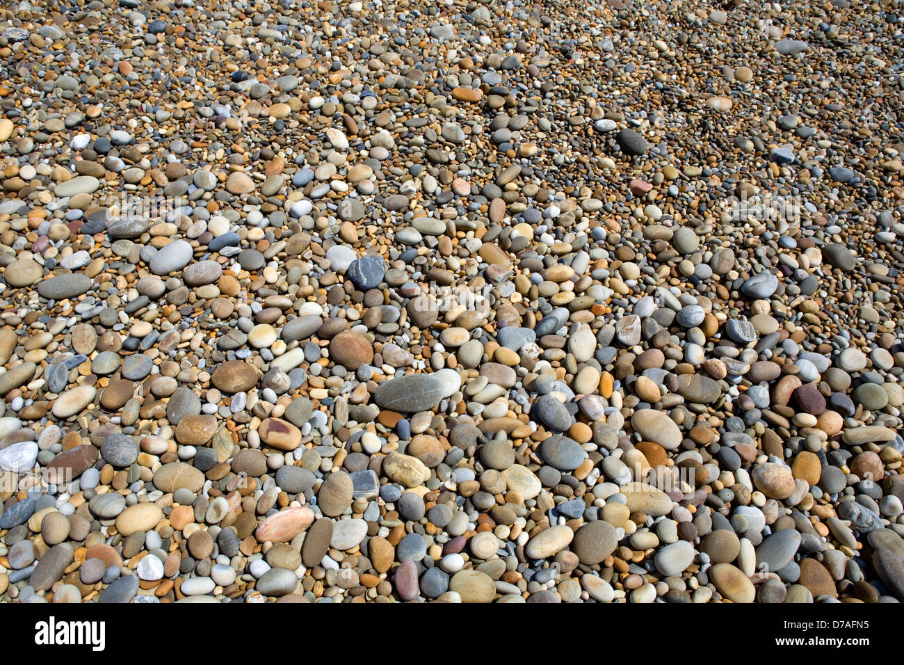 colorful pebble stone background, at the beach Stock Photo - Alamy